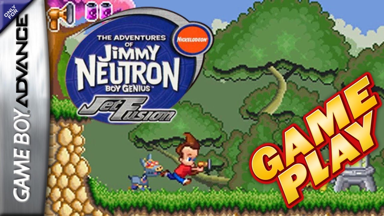 Jimmy Neutron Jet Fusion Gba