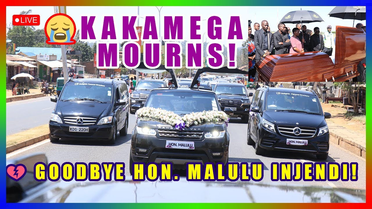 WATCH:💔EMOTIONAL SEND-OFF! KAKAMEGA RESIDENTS PAY LAST RESPECTS TO LATE ...