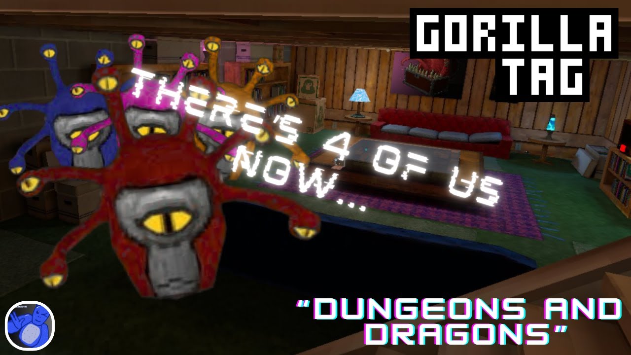 Gorilla Tag - The Basement Monsters Are Back... - YouTube