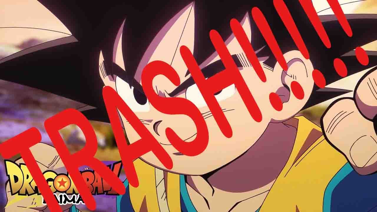 DRAGON BALL DAIMA IS TRASH 🗑!!!!! #anime #cartoon #dragonball #reaction ...