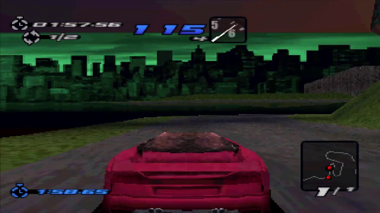 NFS 3 Hot Pursuit (PS1) - TR02B Pursuit - YouTube