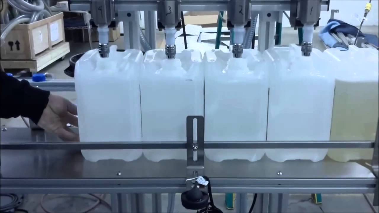 Tabletop Gravity Filler | Semi-Automatic Liquid Gravity Filling Machine ...