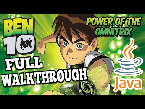 Ben 10: Power of The Omnitrix JAVA GAME (GlobalFun 2008 year) FULL WALKTHROUGH
