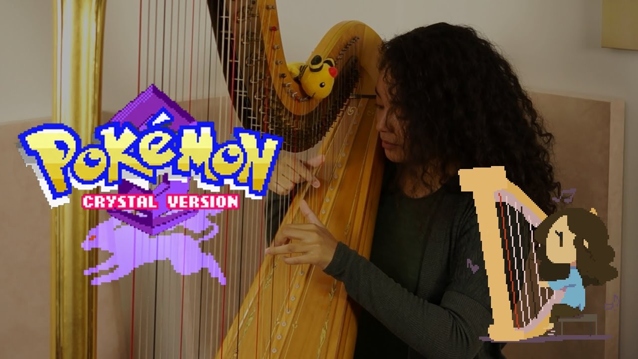 Pokemon Crystal - THE END (harp cover) - YouTube