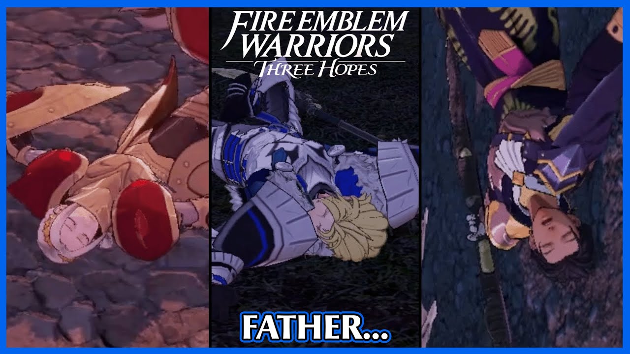 Dimitri, Edelgard and Claude final battle unique death lines - Fire ...