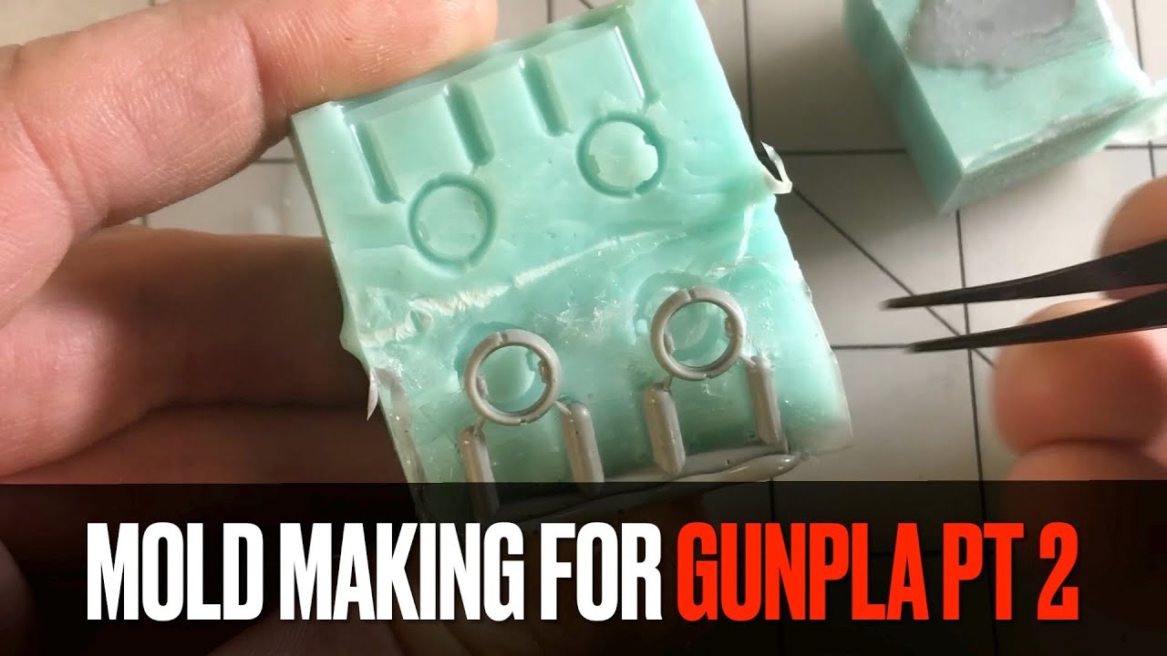 Mold making for gunpla pt2 - YouTube