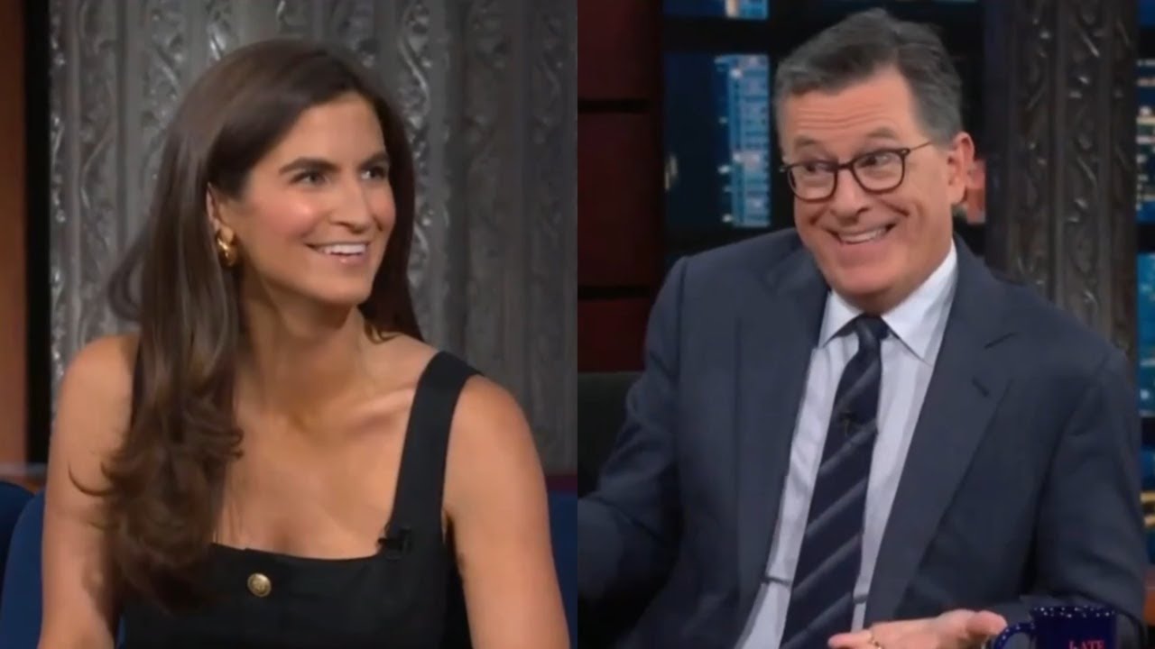 Stephen Colbert fumbles ‘laugh line’ with CNN journalist - YouTube