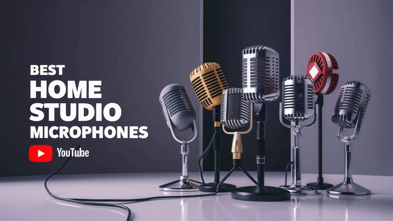 Best Home Studio Microphones 2023 👌 Top 5 Best Home Studio Microphones ...