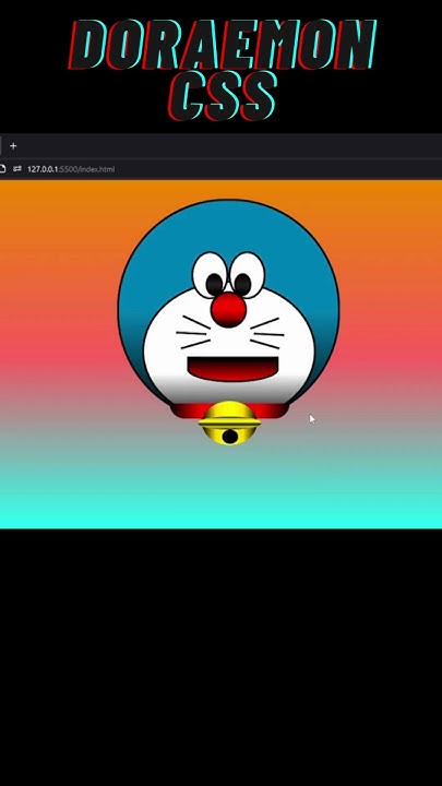 Doraemon CSS #css #html #frontend #creative - YouTube