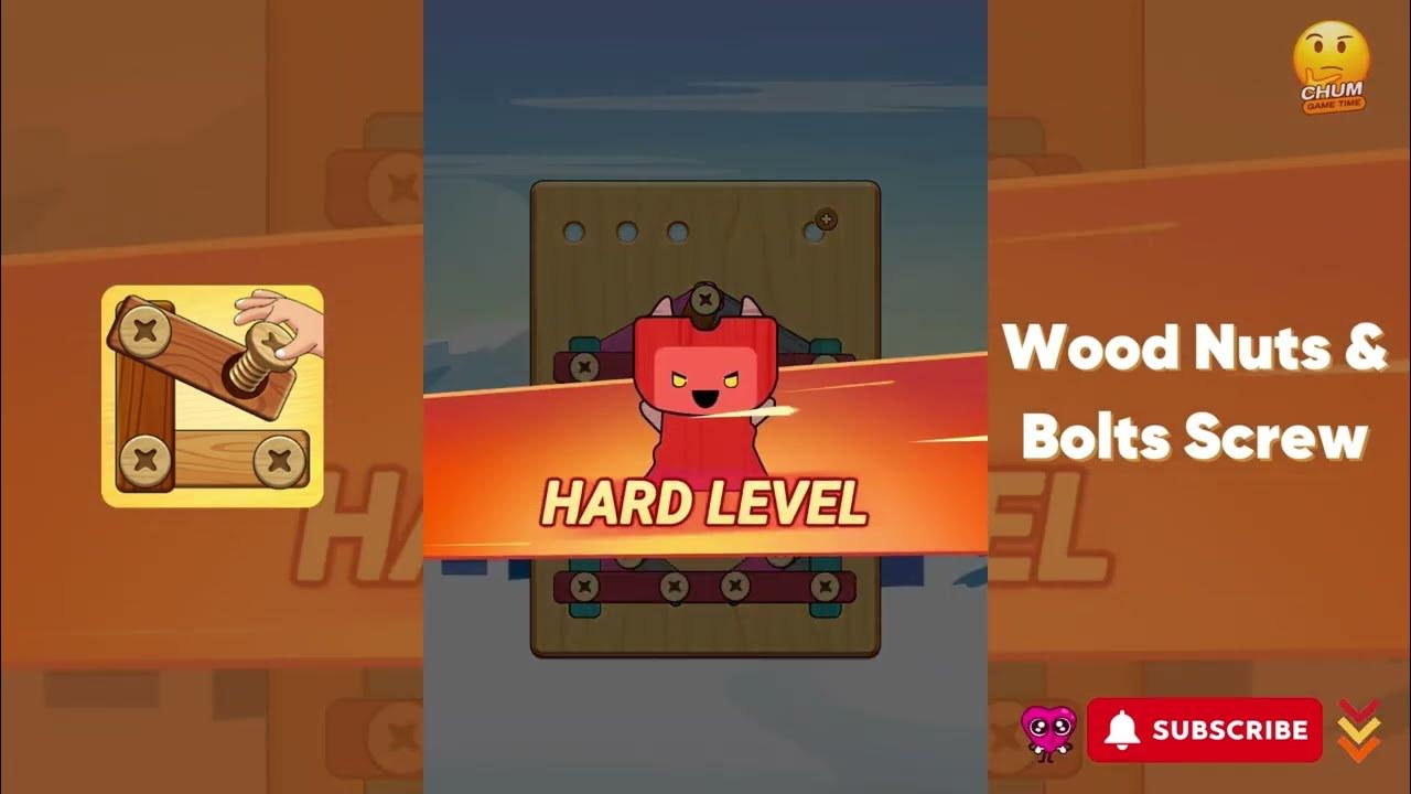 Wood Nuts & Bolts, Screw - Level 54 - Gameplay walkthrough - YouTube