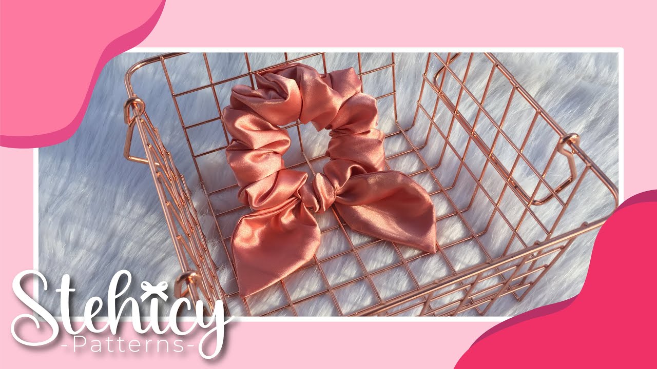 Scrunchie Bunny | How to Make a Scrunchie | DIY Scrunchie Tutorial ...