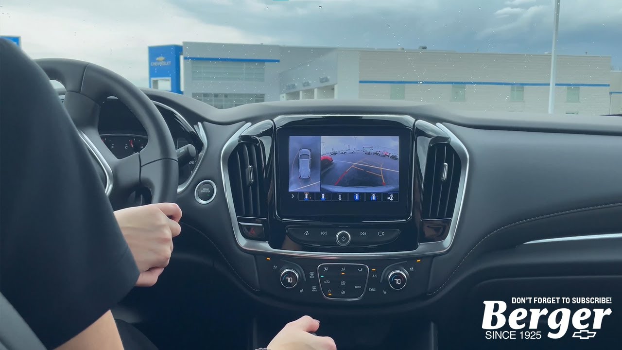 2021 Chevy Traverse Premier | 9 Camera Views Demonstrated and Explained ...