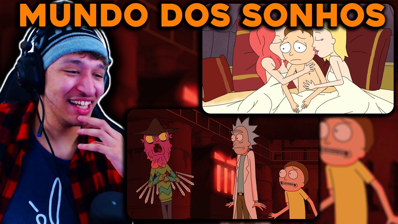 VIAGEM NOS SONHOS | Rick and Morty 1X02 REACT - YouTube