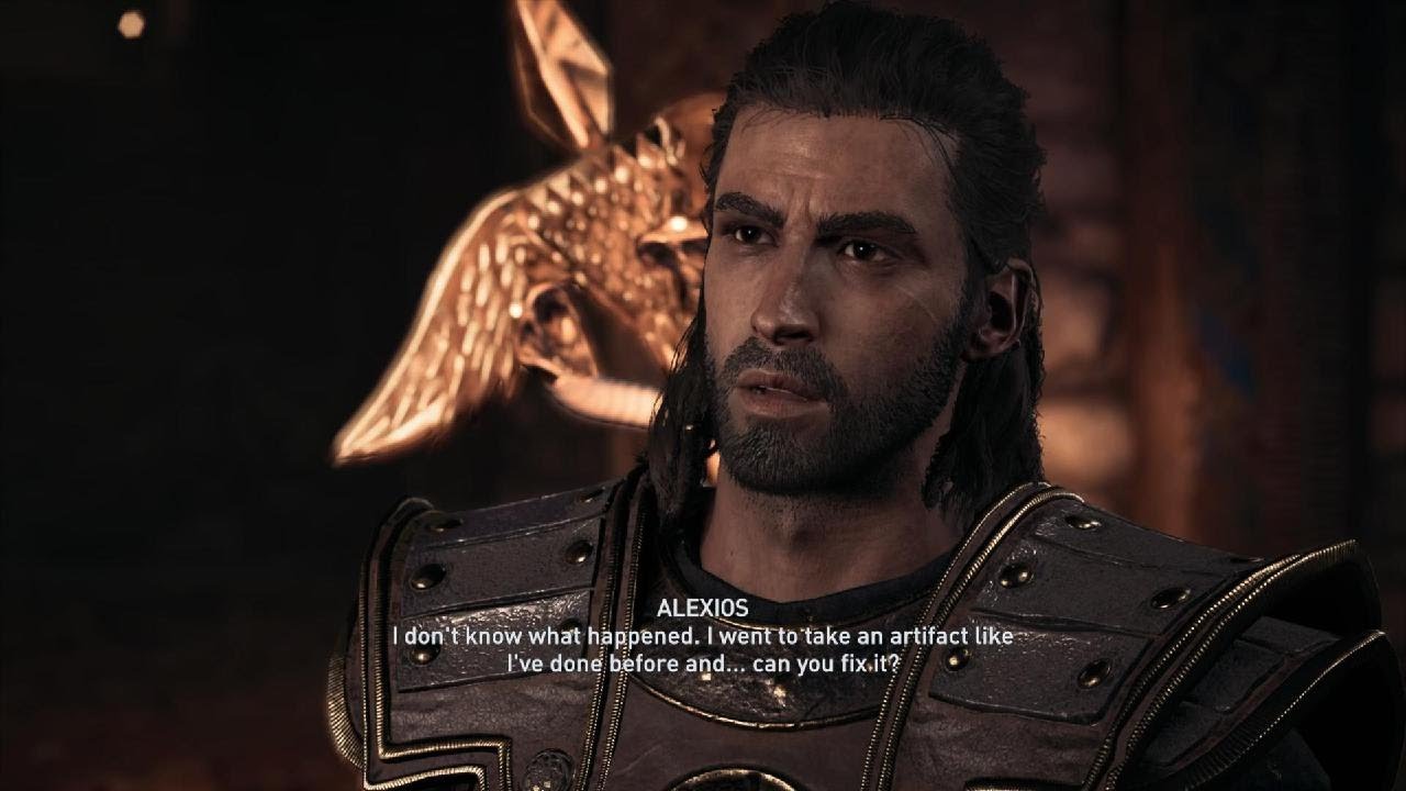 Assassin's Creed Odyssey - Alexios Meets Aletheia in the Tomb of Phaiax ...