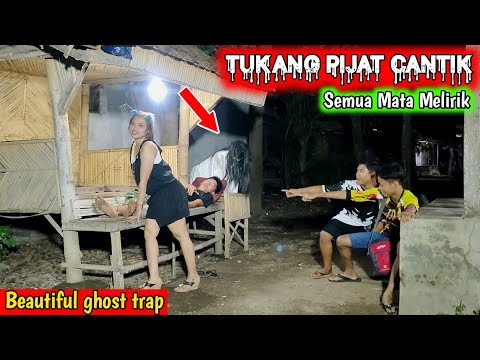 Jebakan Kuntilanak Tukang Pijat Cantik || Prank Terbaru Paling Lucu || Beautiful Ghost Trap
