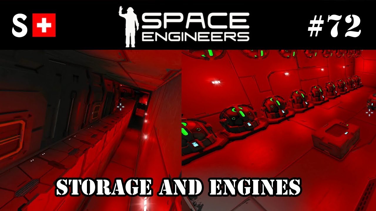 Space Engineers - 72: Storage and Engines - YouTube