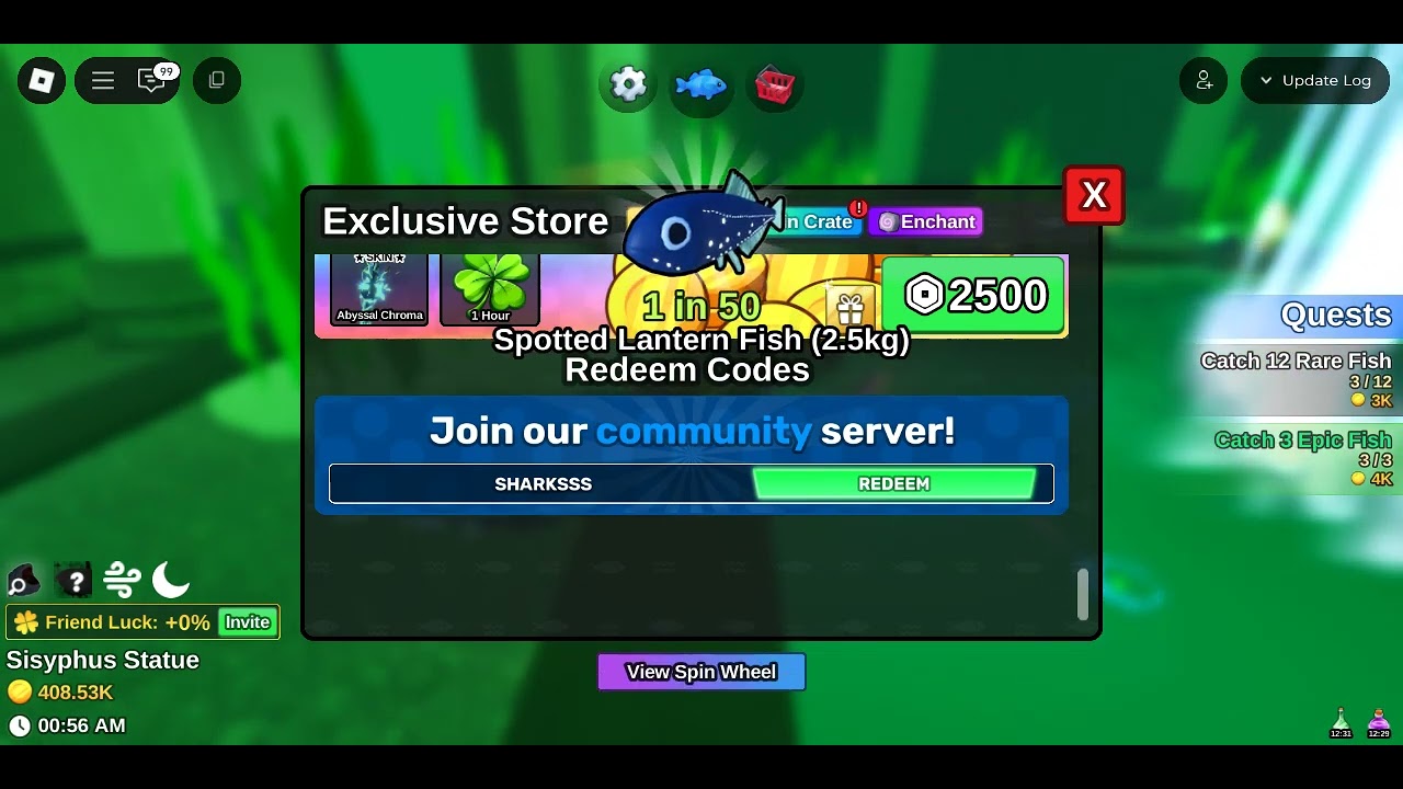KODE REDEEM Fish It (ROBLOX) — Claim FREEBIES Sekarang! - YouTube