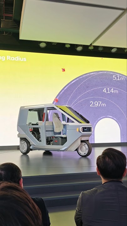 Hyundai Micromobility Cocepts Video at Auto Expo 2025 - YouTube