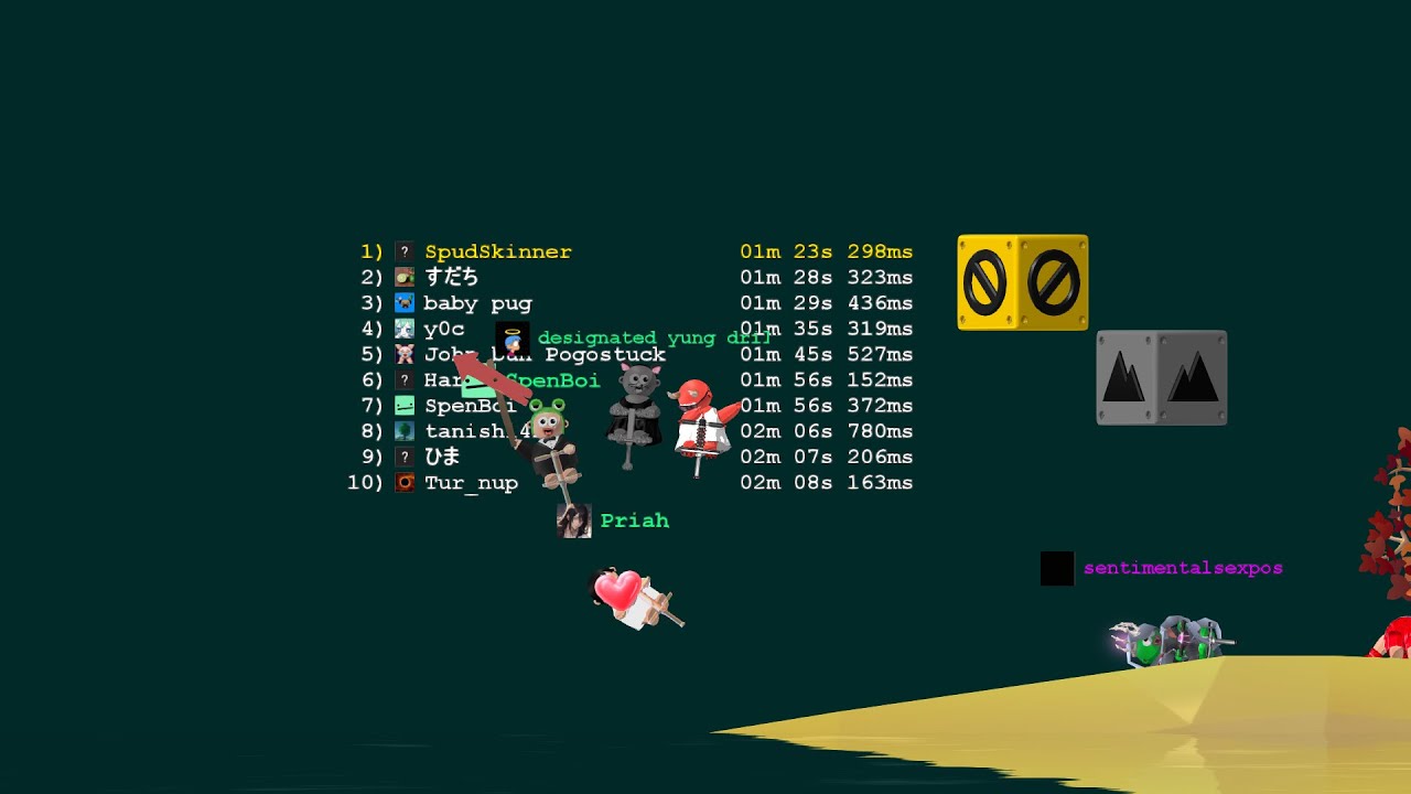 Pogostuck Map 1 Micro Boostless in 1:23.298 (FWR) - YouTube