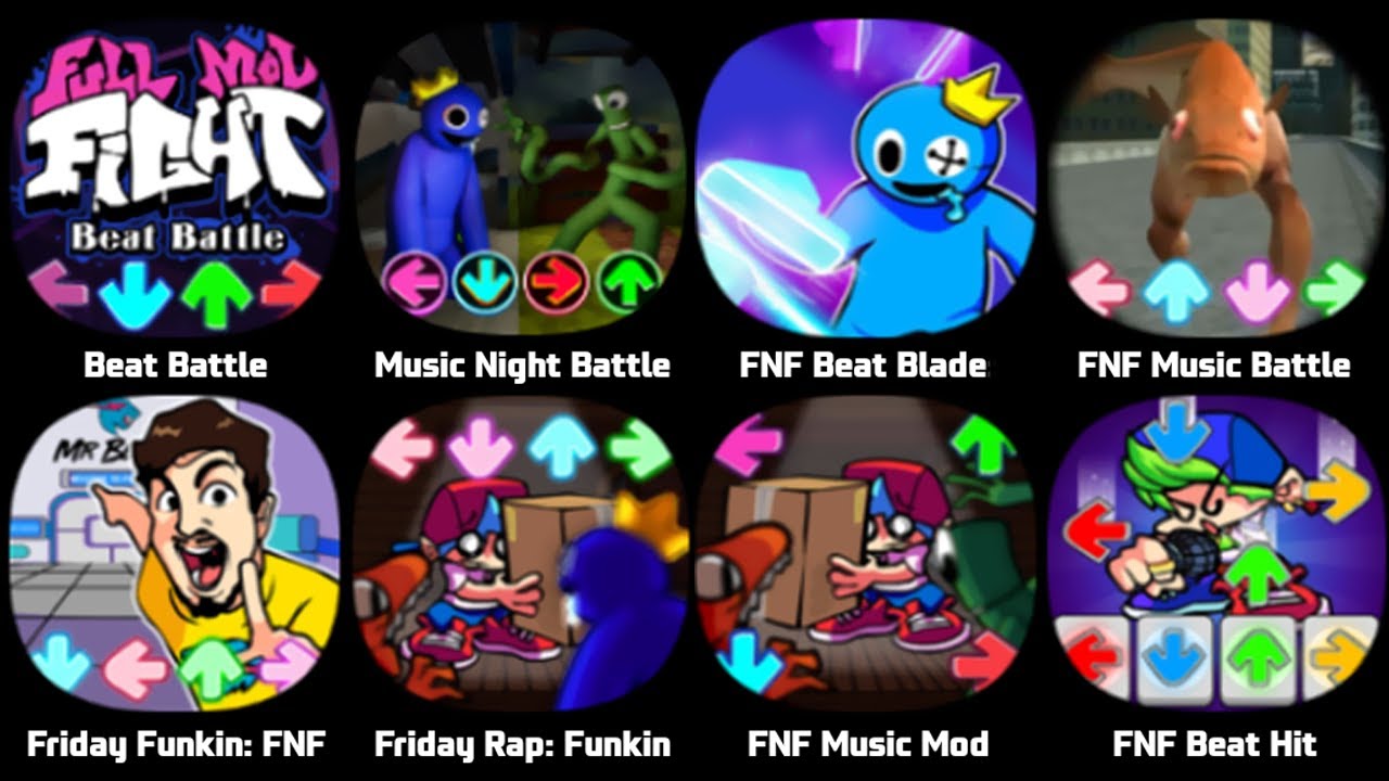 Beat Battle, Music Night Battle, FNF Mistful Crimson Morning, FNF Beat ...