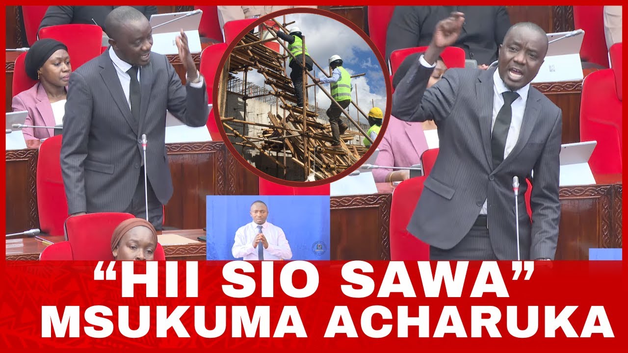 MBUNGE MSUKUMA AJILIPUA BUNGENI "HII SIO SAWA TENGENEZENI VITU VYA ...