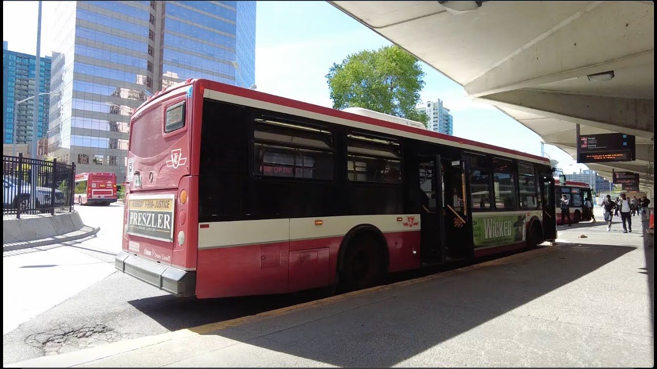 TTC 125 Drewry Short Bus Ride #8375 from Finch Stn to Grantbrook St ...