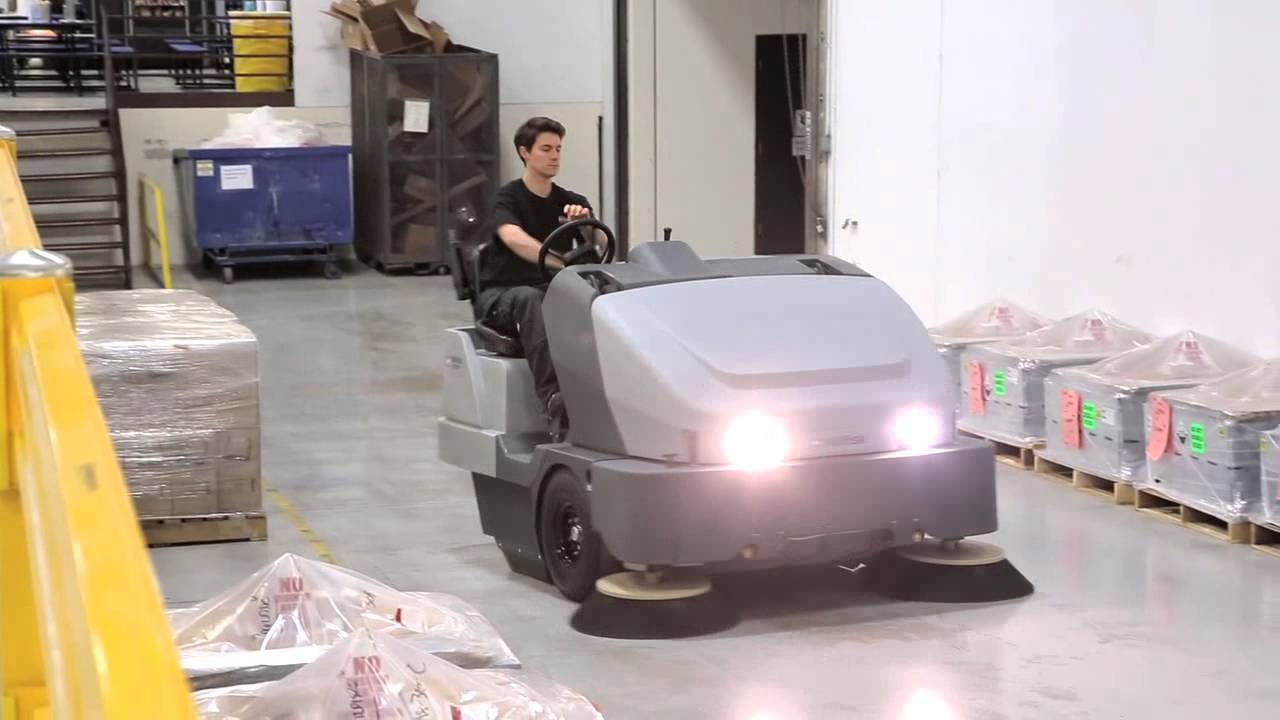 Nilfisk SW8000 Sales and Demo - YouTube