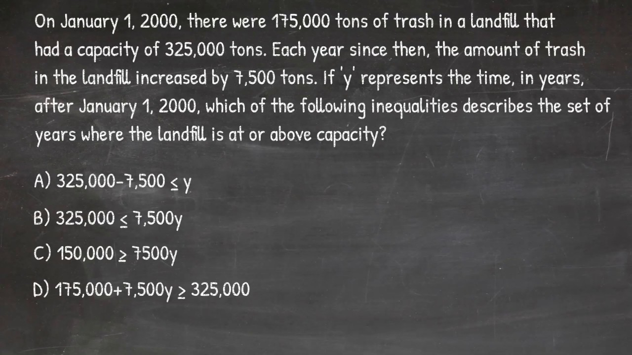 #20–Solving a real SAT math problem (Official Practice Test 2, Section ...