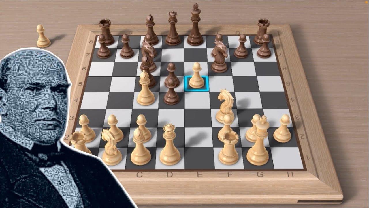 ANCAM BALAS ANCAM CATUR ERA KLASIK || ADOLF ANDERSSEN VS ANDRIAAN - YouTube