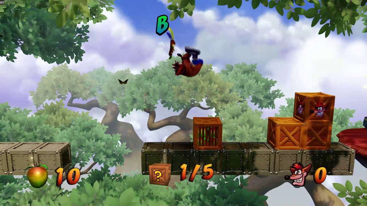 Crash Bandicoot N. Sane Trilogy PC Gameplay (60FPS Max Settings) - YouTube