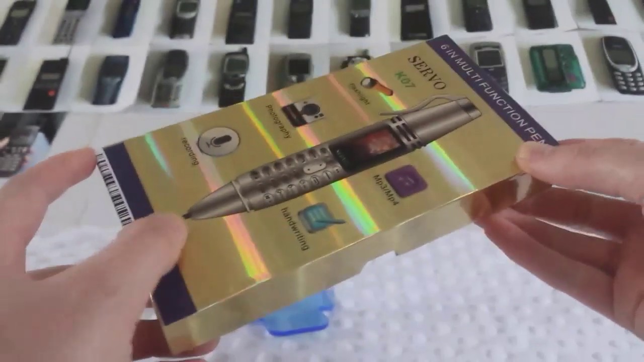 SERVO k07 Pen Phone - YouTube