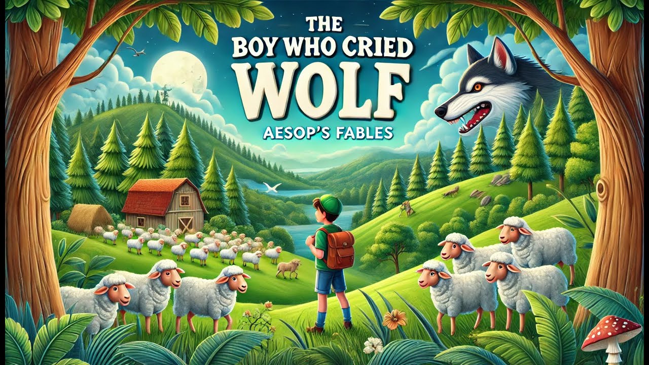 The Boy Who Cried Wolf | Aesop's Fables | Episode 5 #kidsstories # ...