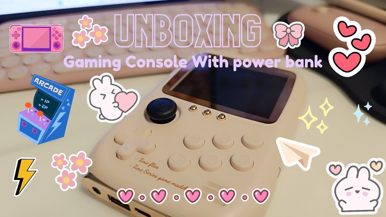 Unboxing the Cutest Gaming Console with Built-in Power Bank! - YouTube