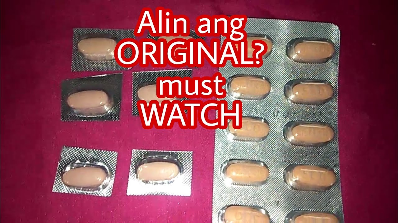 Pagkakaiba ng ORIGINAL sa FAKE Paracetamol BIOGESIC #Biogesic - YouTube