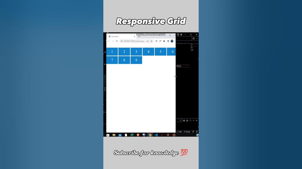 CSS trick's for Responsive Grid 🔥 ️ #htmlcss #webdevelopment #csstricks #shorts - YouTube