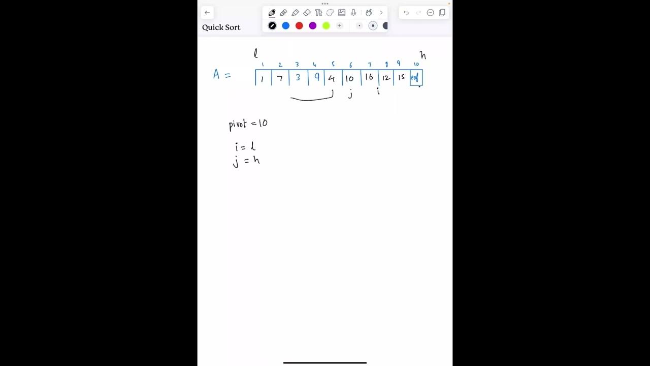 Quick Sort and Randomized Quick Sort with Implementation in C++ - YouTube