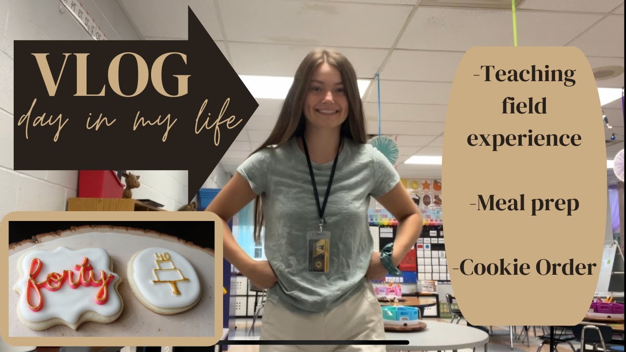 VLOG OF MY DAY WITH A COOKIE ORDER (BIRTHDAY COOKIES)! 9/7/23 - YouTube