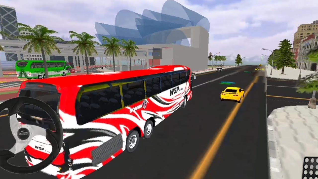 City Map In Bus Driver ! Euro Bus Driving ! Game Fayres Gamer - YouTube