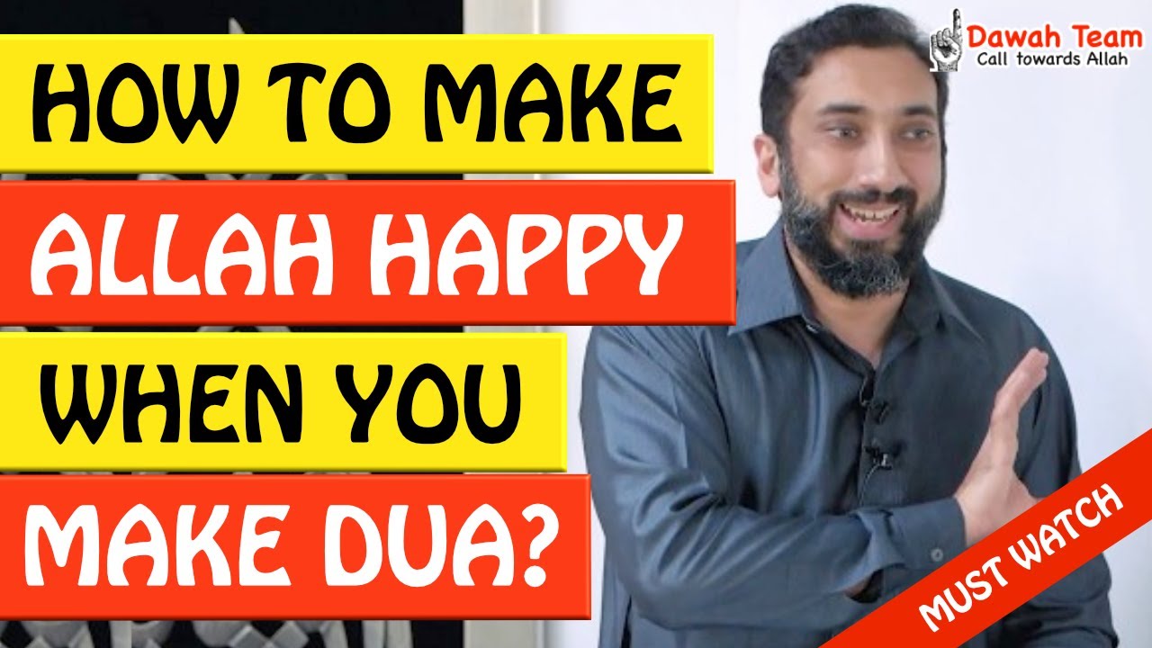 🚨HOW TO MAKE ALLAH HAPPY WHEN YOU MAKE DUA🤔 ᴴᴰ - YouTube