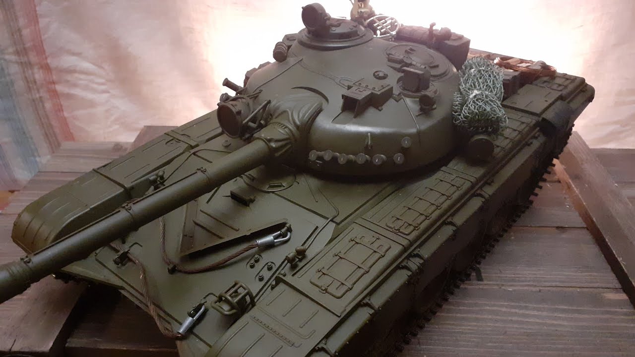 RC Tank T-72 tuning. - YouTube