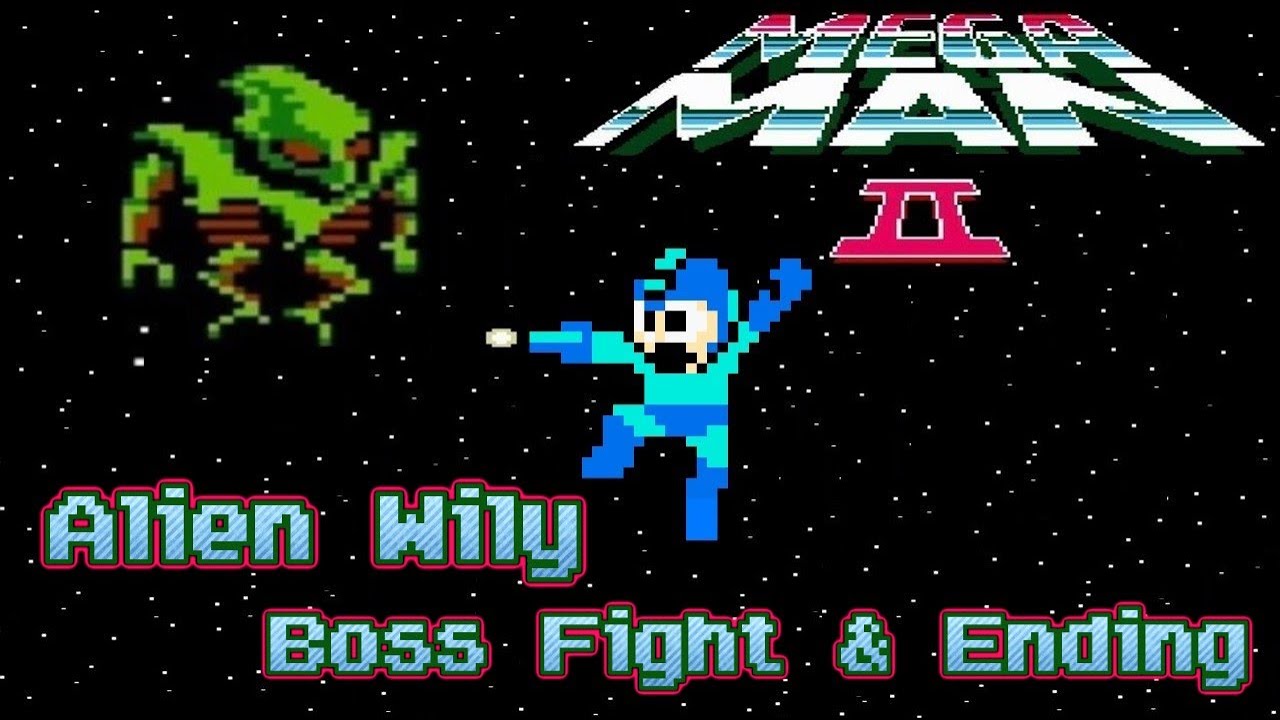 Mega Man 2 (NES 1988) - Alien Wily [Dr. Wily Boss Fight] No Damage ...