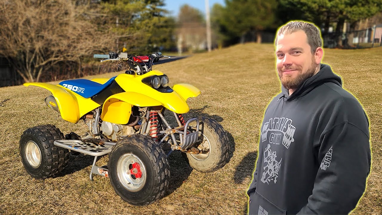 Matt Rides a 400EX for the First Time (Surprised by Power) - YouTube