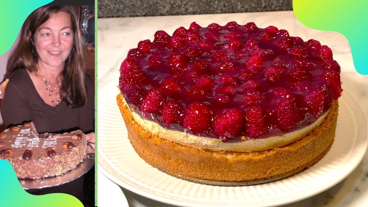 RASPBERRY CAKE easy and delicious....and an unexpected wild visitor ...