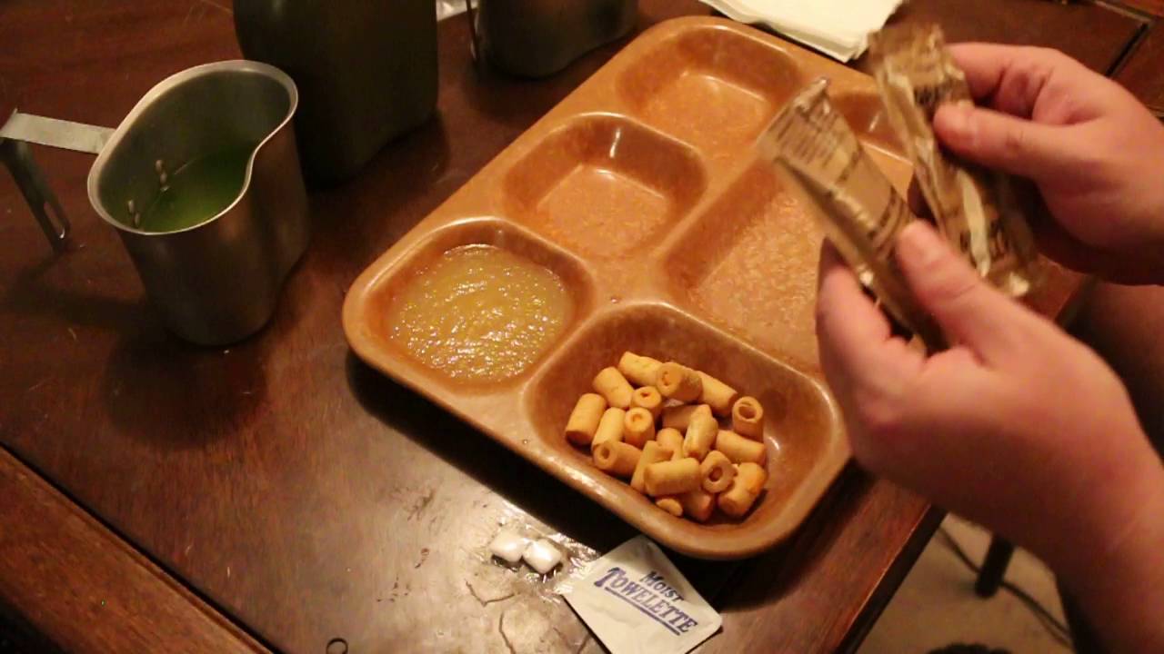 MRE Review: 2014 Menu #6 BEEF Taco - YouTube