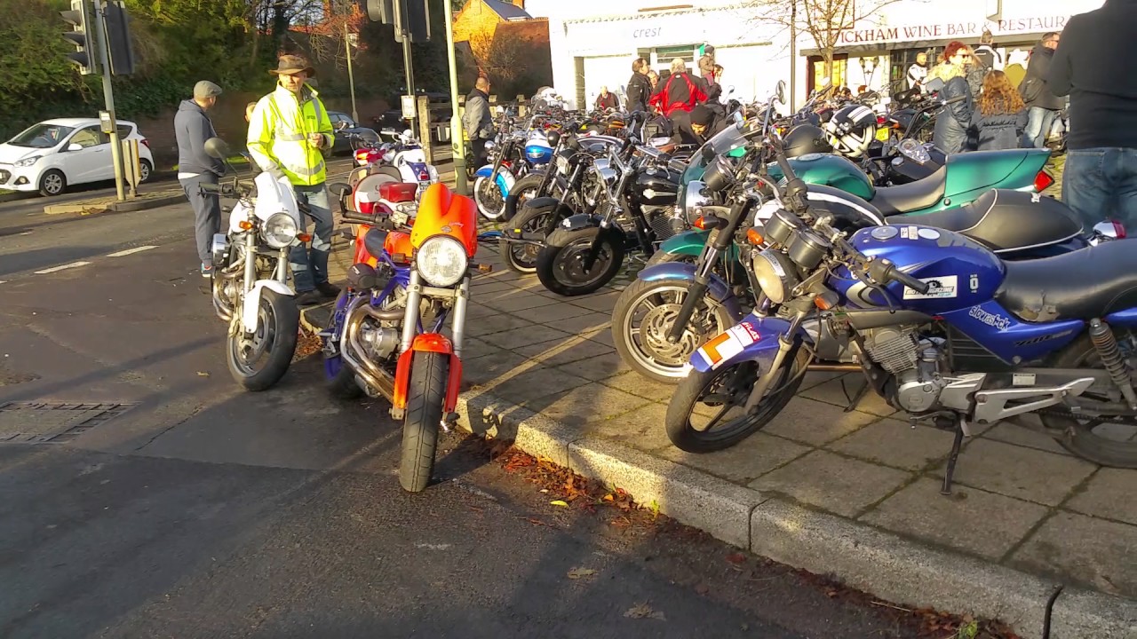Boxing Day Motorcycle Bash At Wickham Square - YouTube