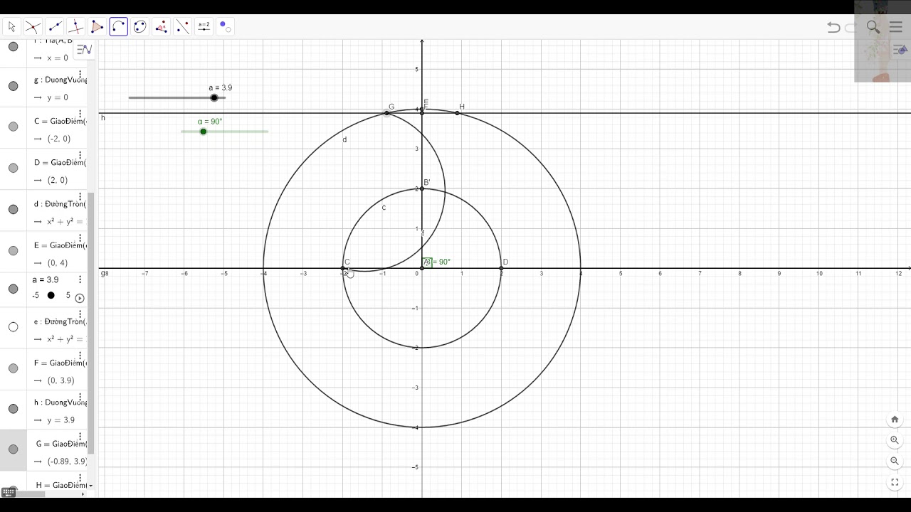 VẼ CƠ CẤU CAM BẰNG GEOGEBRA - YouTube