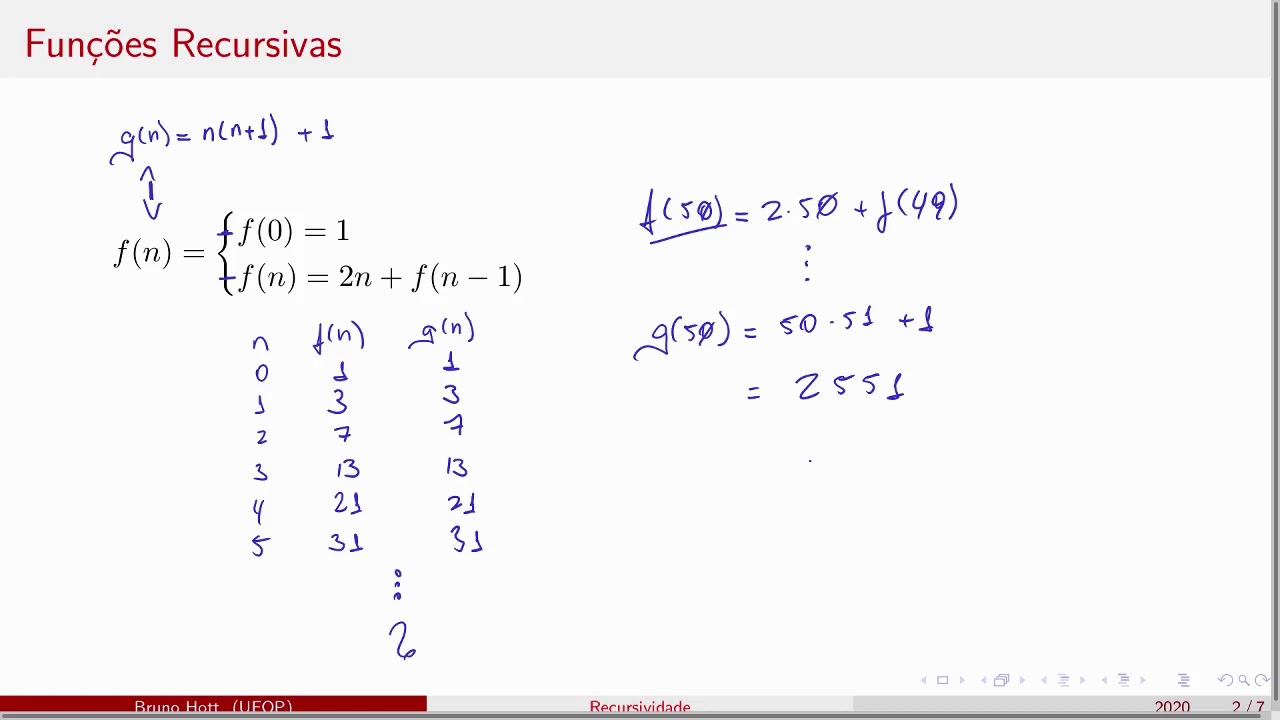 [MD] Aula 10a: Recursão - Introdução - YouTube