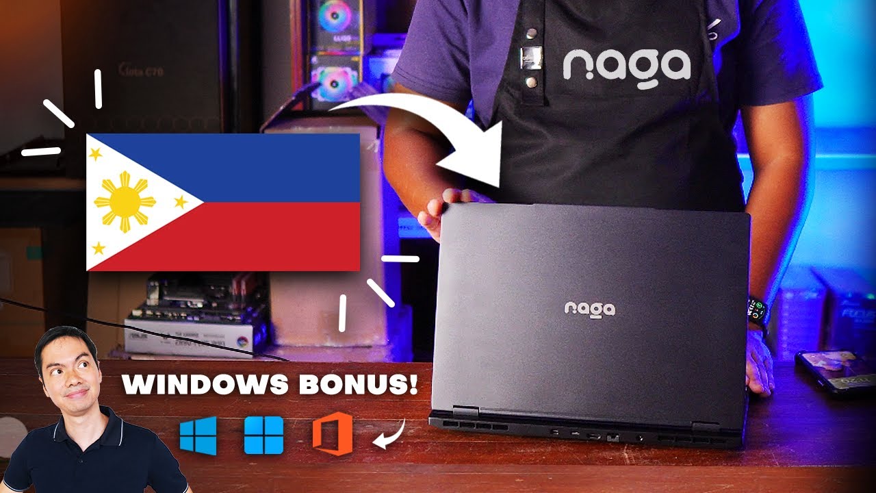 Proudly Pinoy! | Nagatech Lakan Gaming Laptop first impressions - YouTube