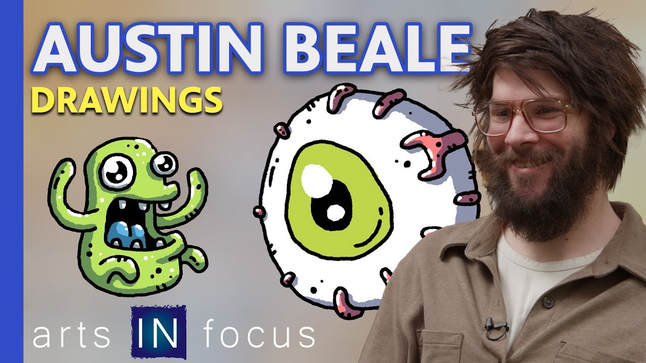 Skate, Punk & Cartoons: Inside Austin Beale’s Art | Arts IN Focus - YouTube