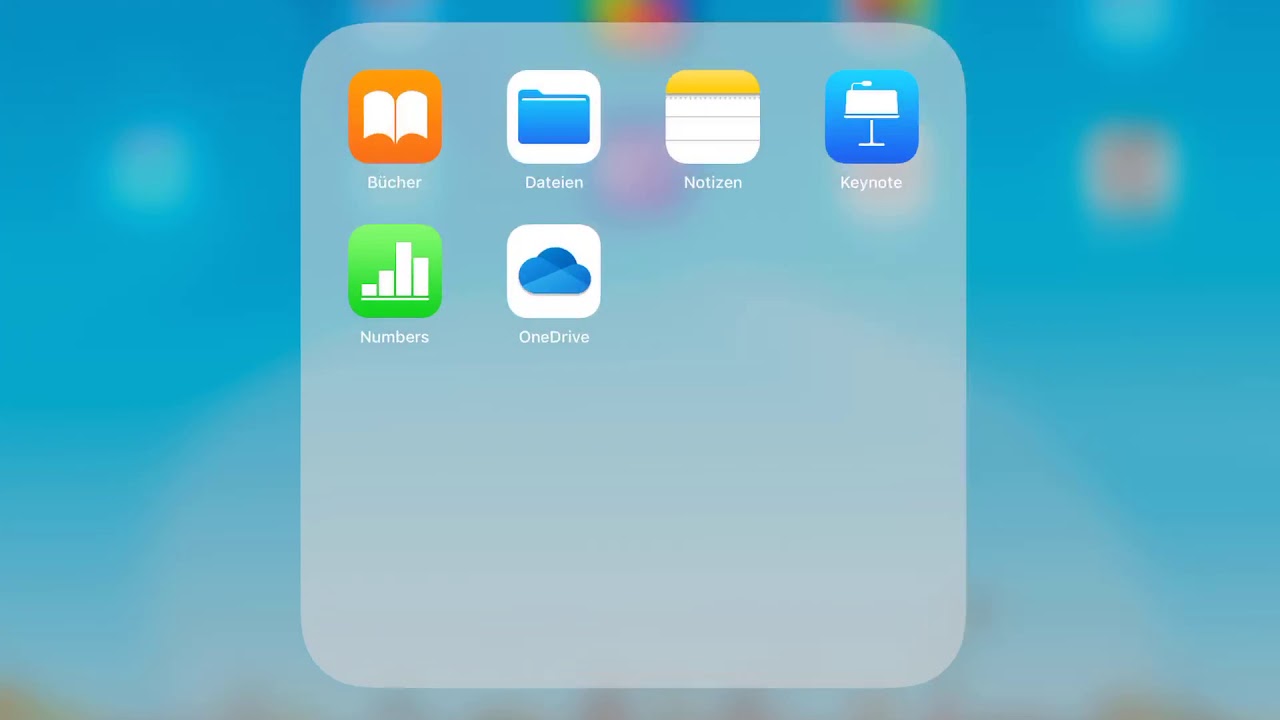 01 OneDrive Auf IPad Einrichten YouTube 01 OneDrive Auf IPad Einrichten YouTube